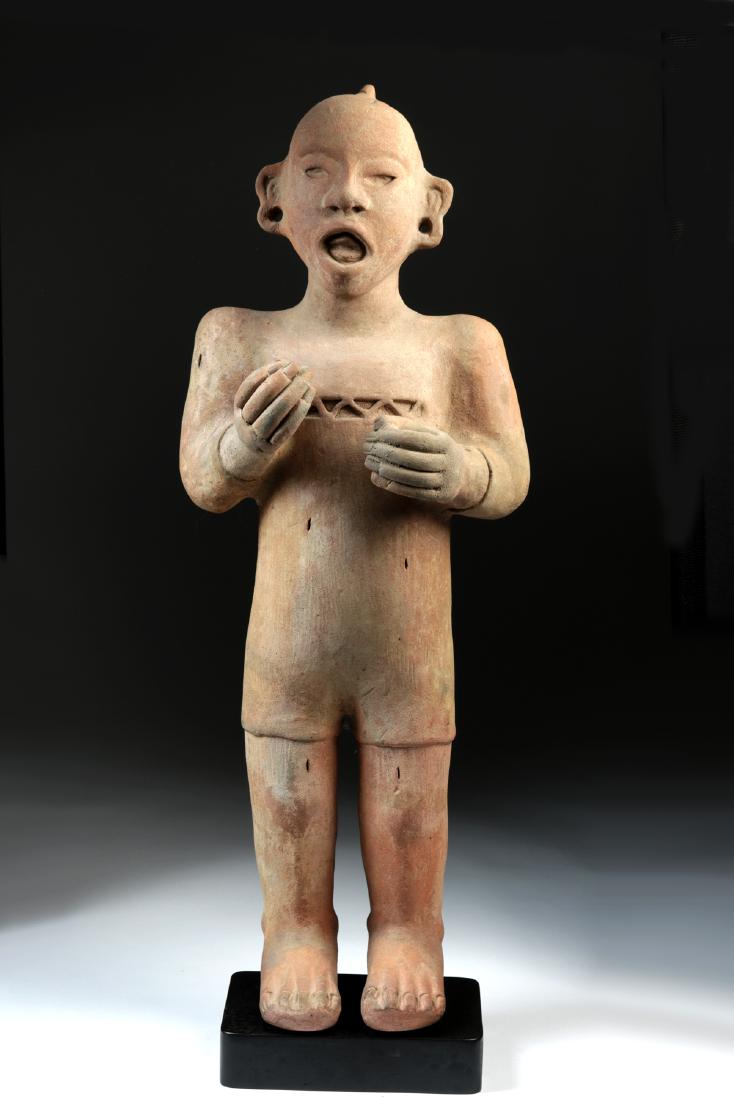 Huge Aztec Pottery Figure of Xipe Totec w/ TL