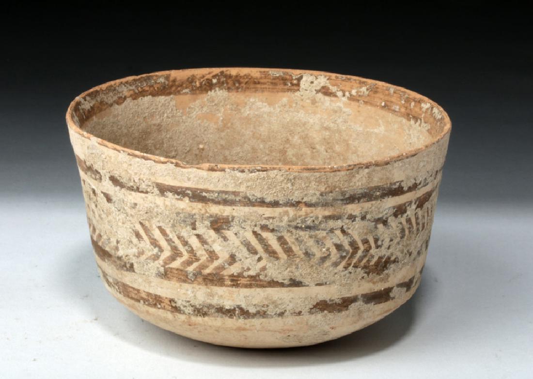 Indus Valley Geometric Pottery Bowl - Harappan