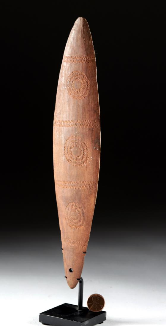 Early 20th C. Australian Aboriginal Bull Roarer