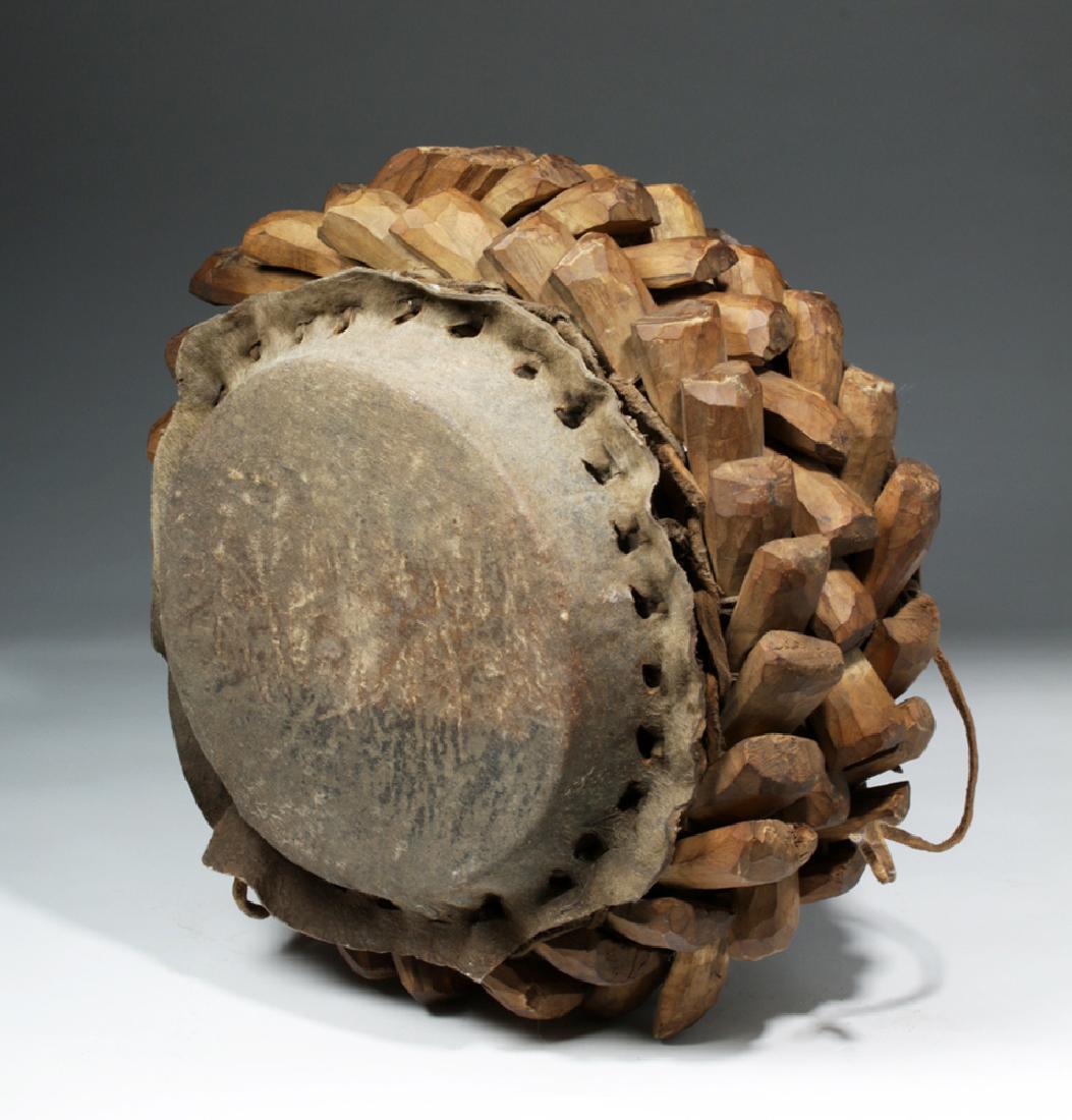 Early 20th C. Indonesian Sumba Wooden Drum