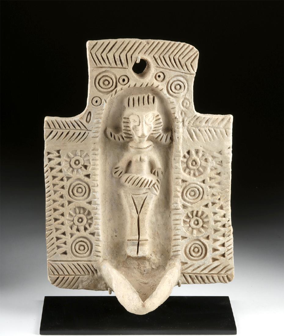 Late Syro Hittite Terracotta Astarte Wall Font w/ TL - May 09, 2019 ...