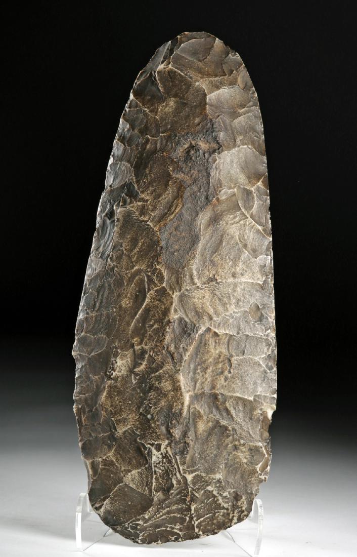 Huge Native American Knapped Stone Hoe / Spade - May 23, 2019 | Artemis ...