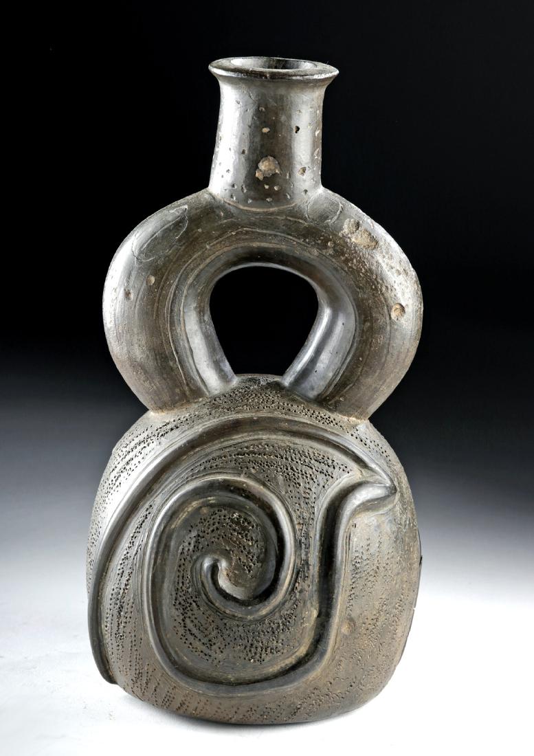 Chavin Pottery Stirrup Vessel - May 23, 2019 | Artemis Gallery in CO