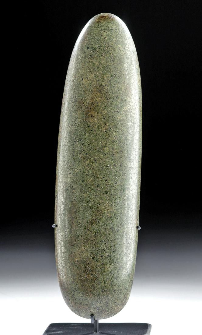 Fine Olmec Greenstone Celt - Aug 06, 2019 | Artemis Gallery in CO