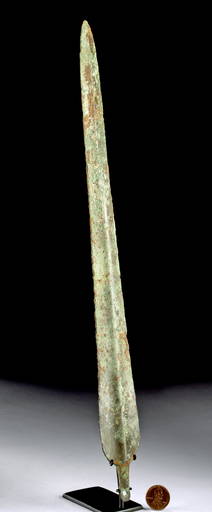 Holy Land Canaanite Bronze Dagger
