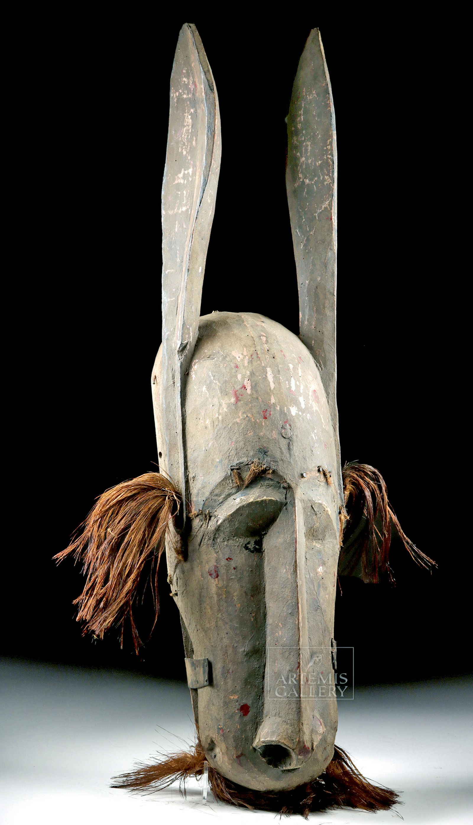 20th C. African Bozo Wooden Bush Animal Helmet Mask - Aug 26, 2019 ...