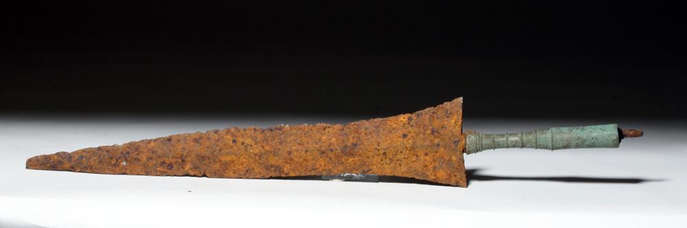 Khmer Bronze And Iron Sword