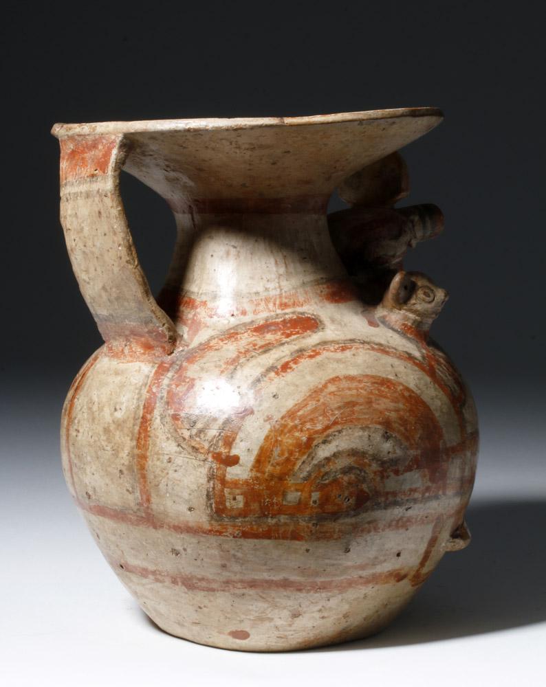 Recuay Pottery Jar - Royal Figure & Animals - Sep 05, 2019 | Artemis ...