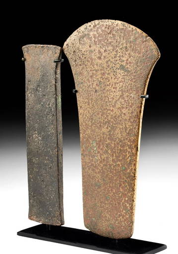Inca Bronze Axe Head and Chisel - Nov 14, 2019 | Artemis Gallery in CO