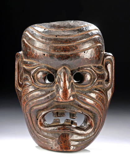 18th C. Tibetan Himalayan Wood Mask - Lakhe - Nov 14, 2019 | Artemis ...