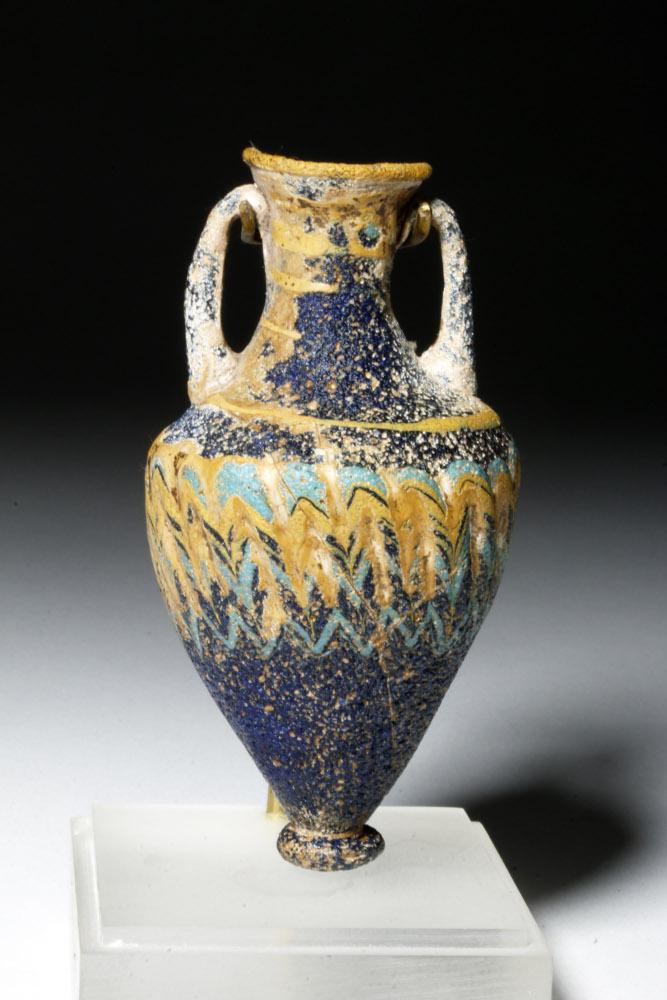 Greek Core-Form Glass Amphoriskos - Dec 27, 2019 | Artemis Gallery in CO