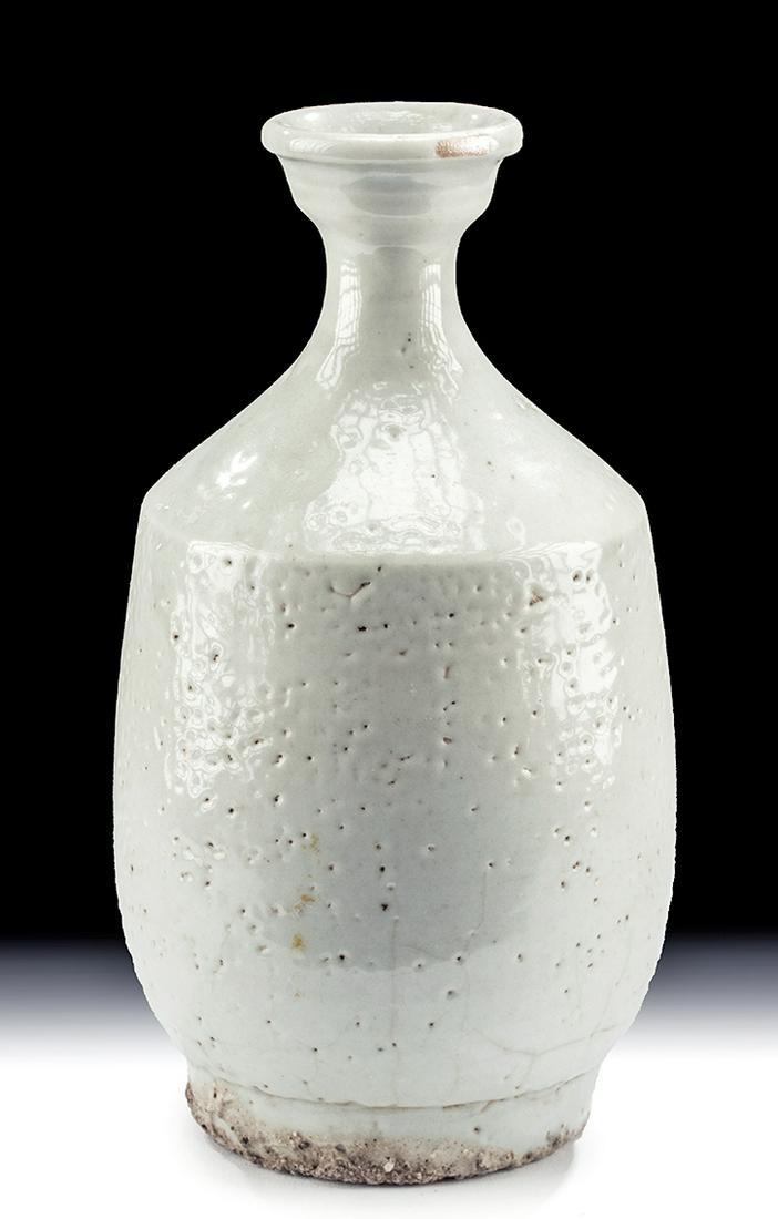 Korean Yi Dynasty Glazed Pottery Bottle - Jan 16, 2020 | Artemis ...
