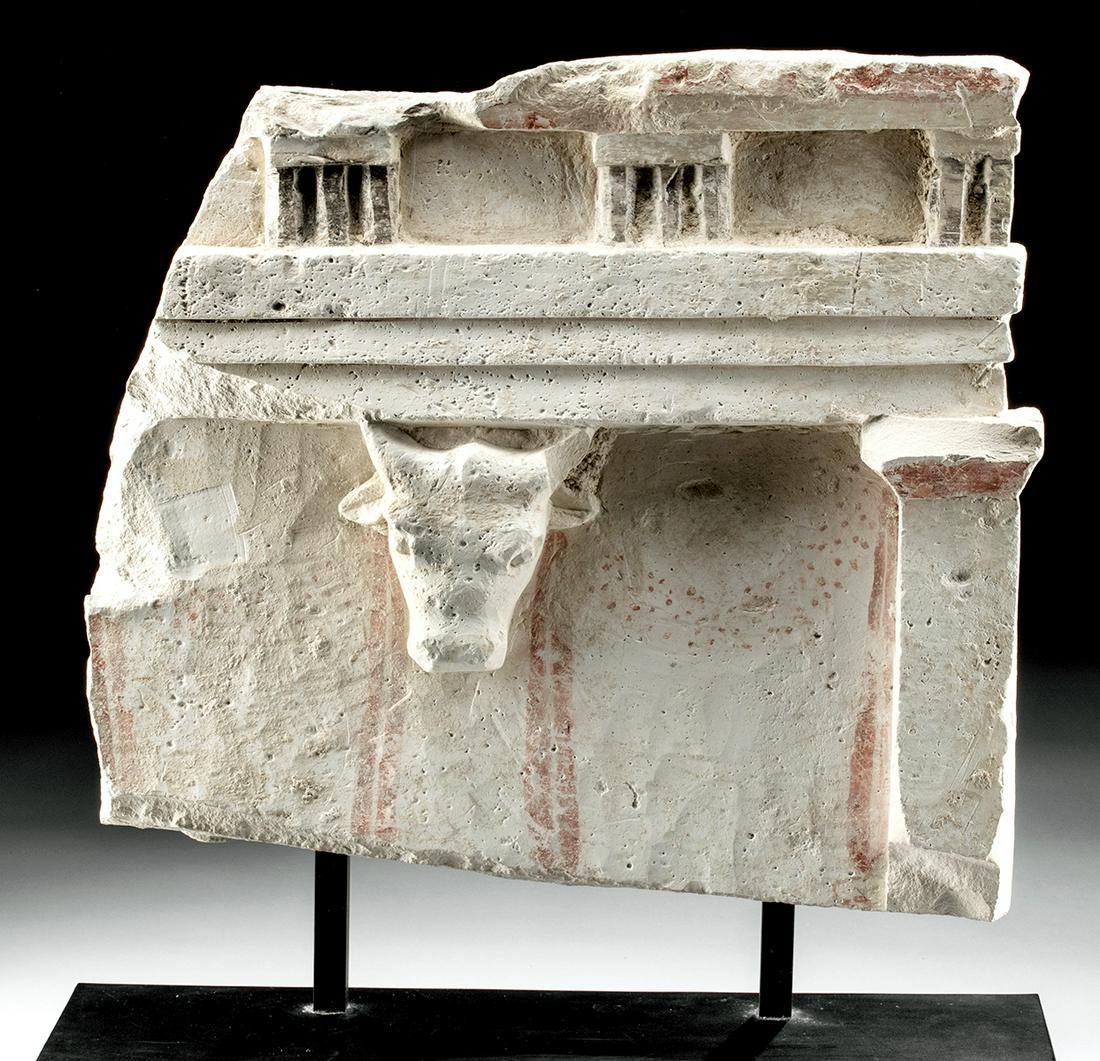 Fabulous Greek Limestone Relief - Entablature & Bull - Feb 13, 2020 ...