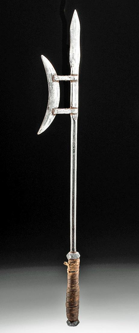 18th C. Chinese Steel Battle Axe w/ Halberd Head - Feb 20, 2020 ...
