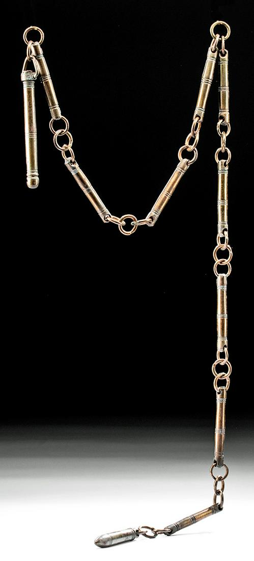 19th C. Japanese Brass Chain Whip Weapon / Kusari-Fundo - Feb 20, 2020 ...