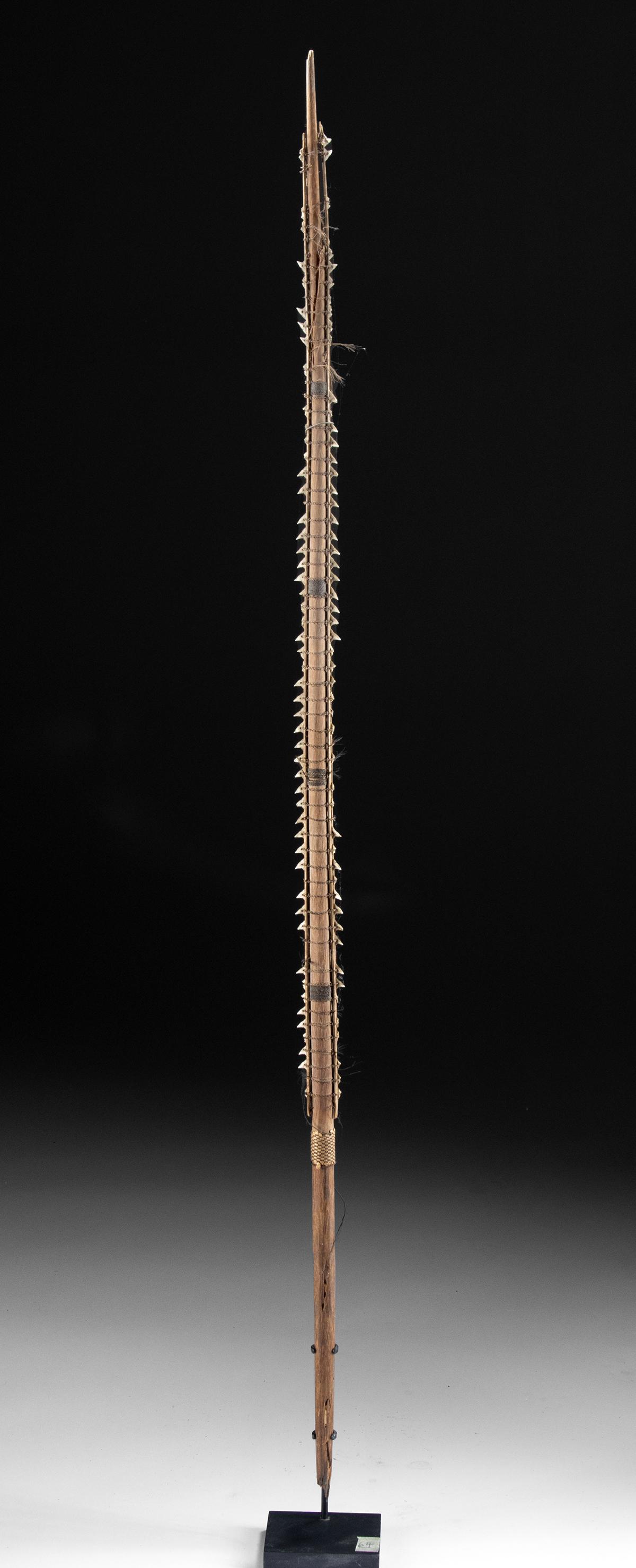 20th C. Gilbert Island Shark Tooth Spear - Feb 20, 2020 | Artemis ...