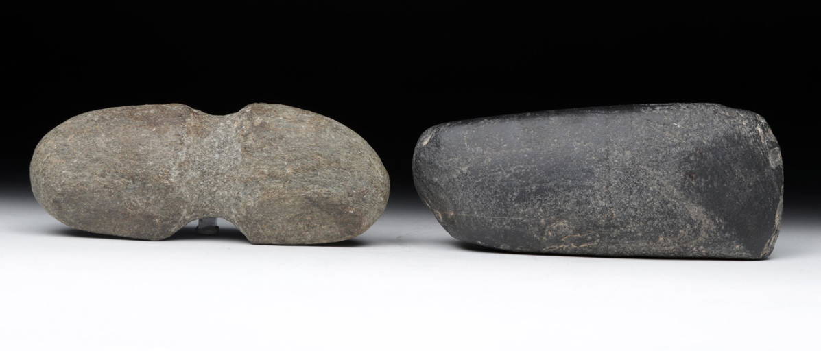 Pair Of Ancient Native American Stone Tools