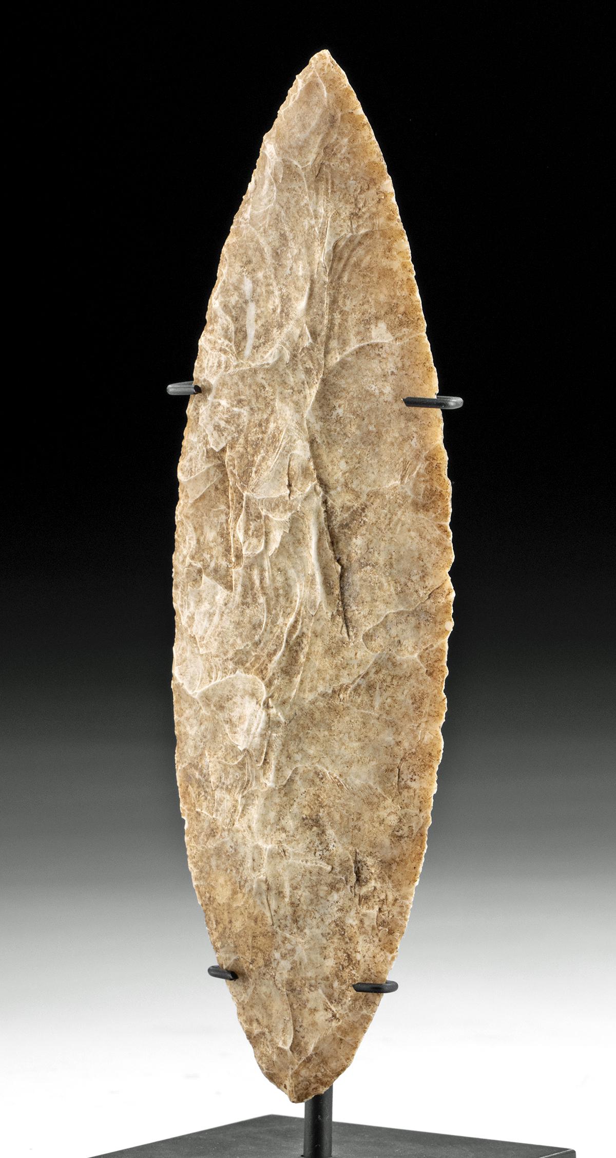 Colima Chert Ceremonial Blade - Mar 12, 2020 | Artemis Gallery in CO