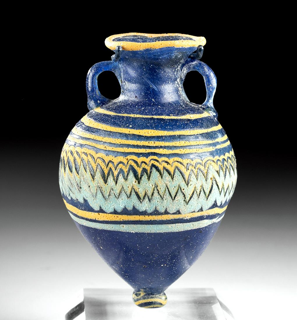 Beautiful Greek Core-Form Glass Amphoriskos - Mar 26, 2020 | Artemis ...