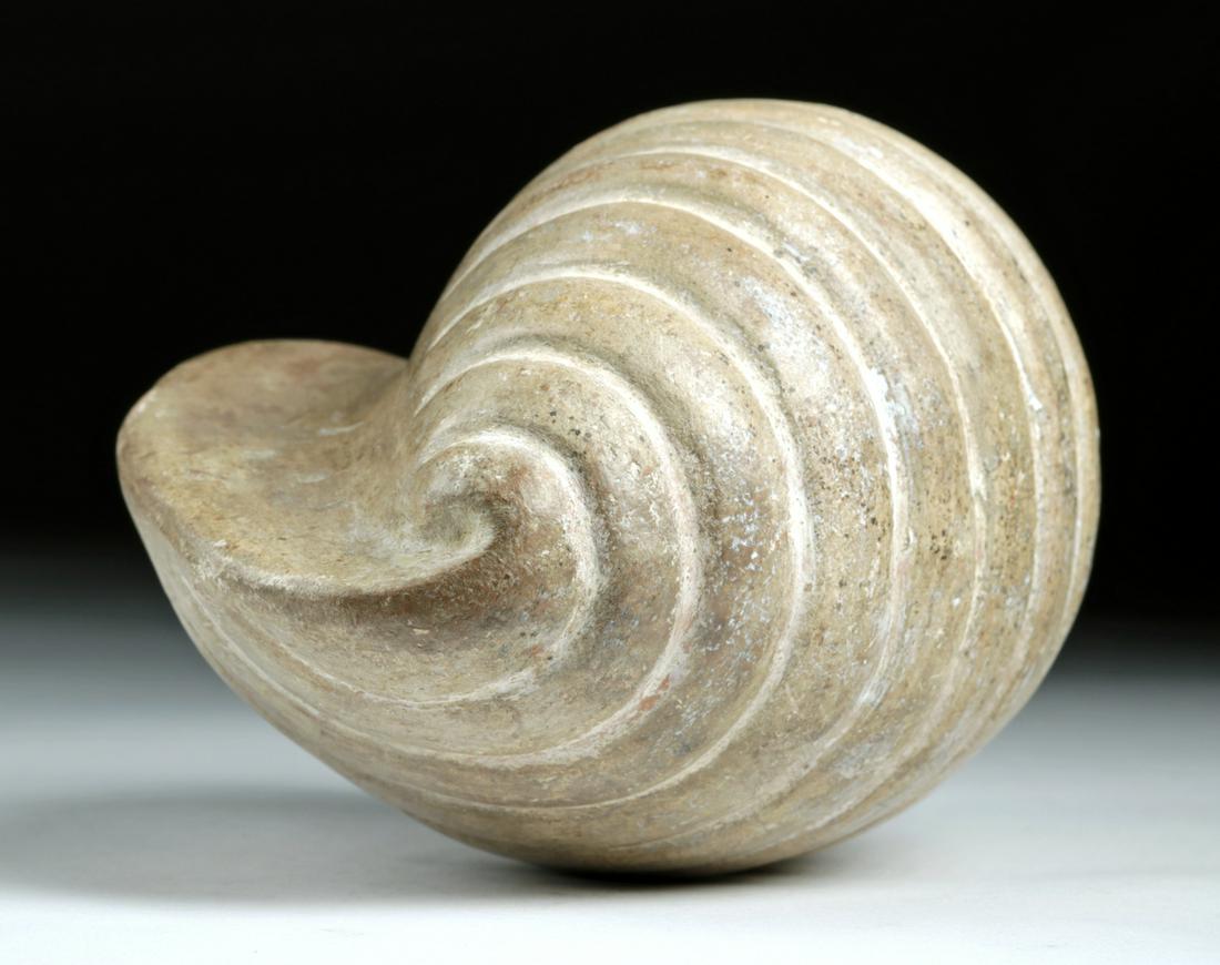 Moche Pottery Trumpet - Conch Shell - Jun 14, 2013 | Artemis Gallery in CO