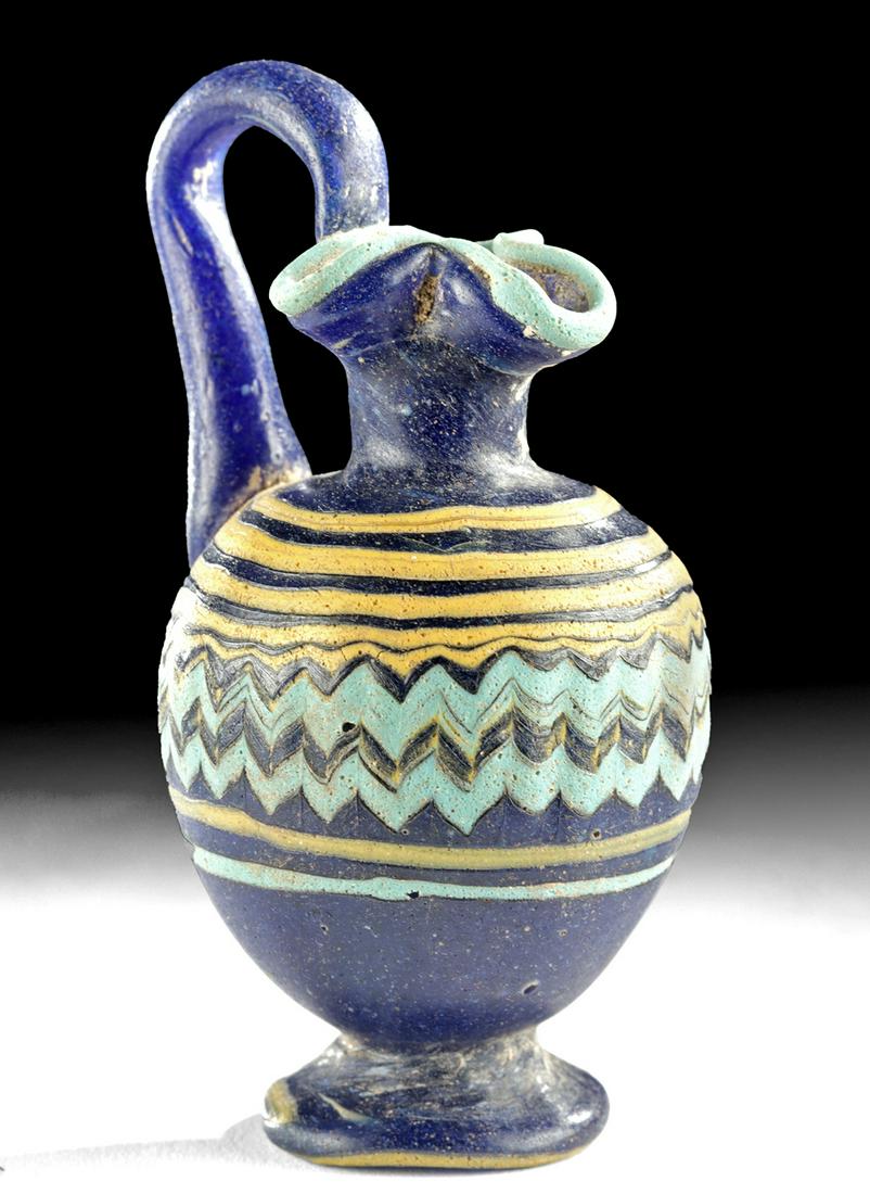 Superb Greek Core-Form Glass Trefoil Oinochoe - Apr 09, 2020 | Artemis ...