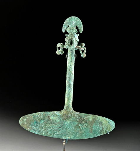 Chimu Copper Tumi / Blade Lord And Bells Atop