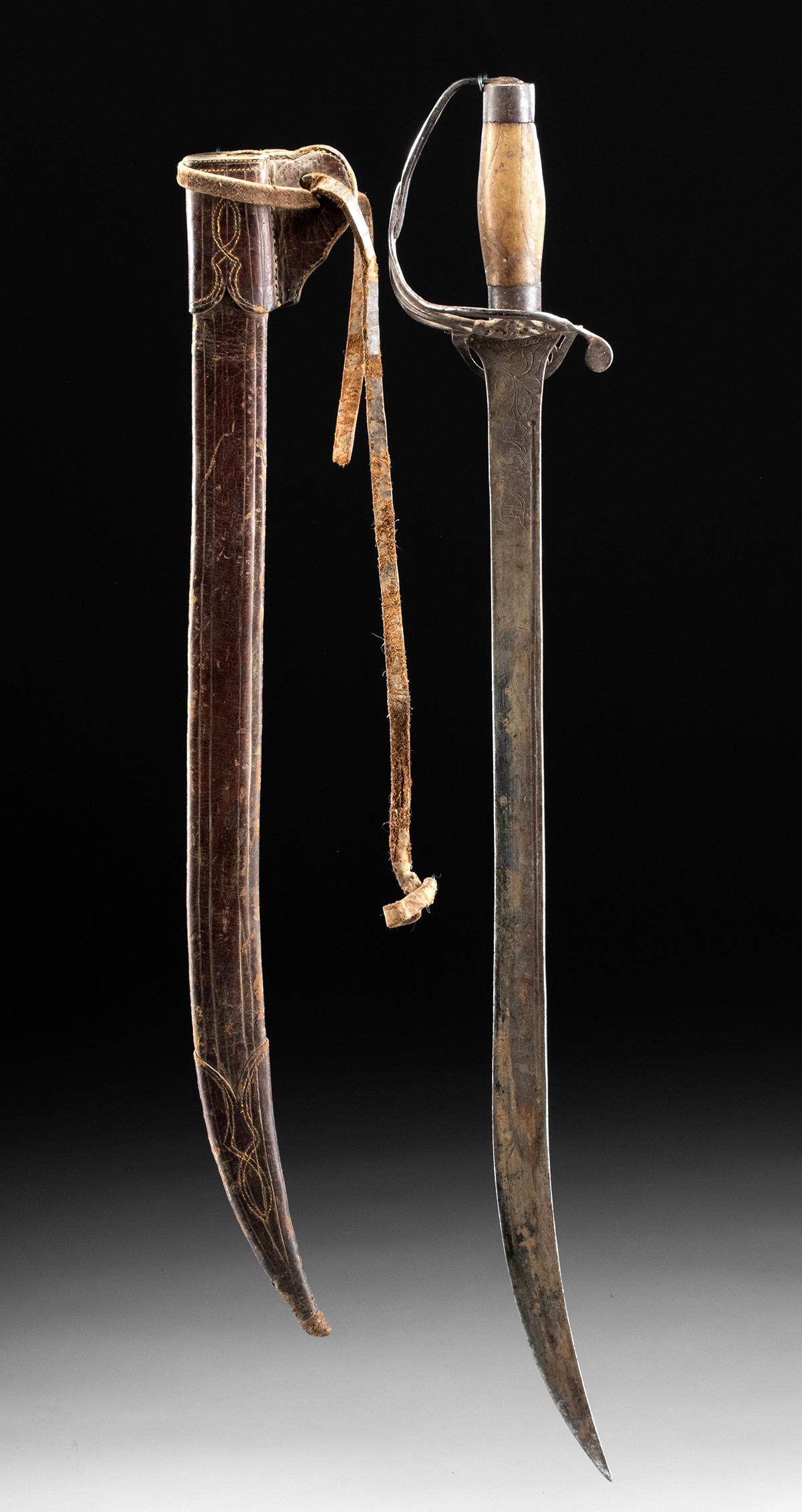 Early 19th C. Mexican Steel Espada Ancha w/ Sheath - May 07, 2020 ...