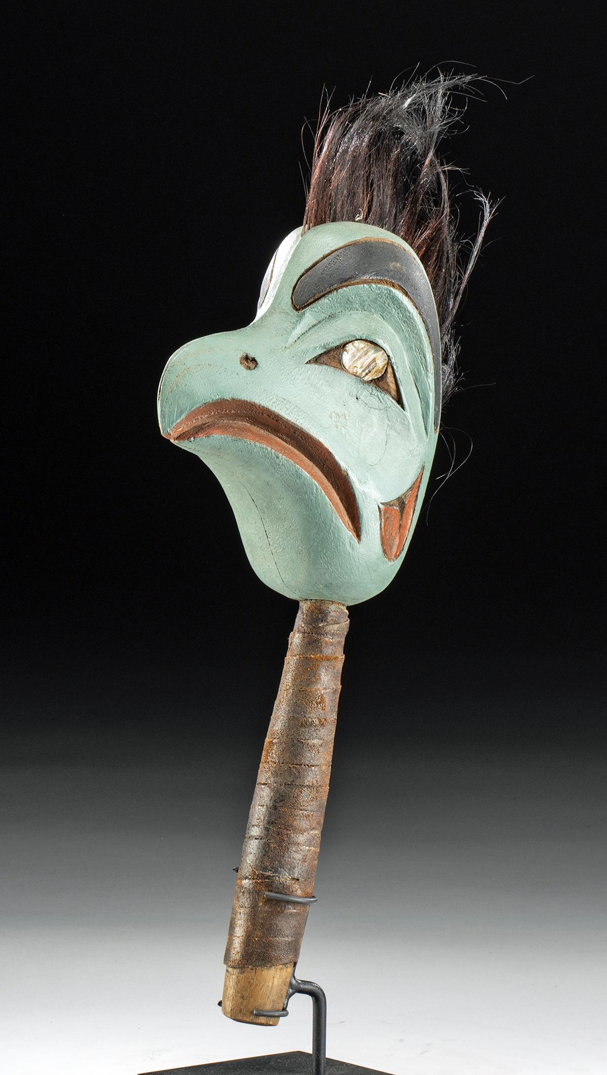 20th C. Northwest Coast Kwakwaka'wakw Wood Rattle - May 07, 2020 ...