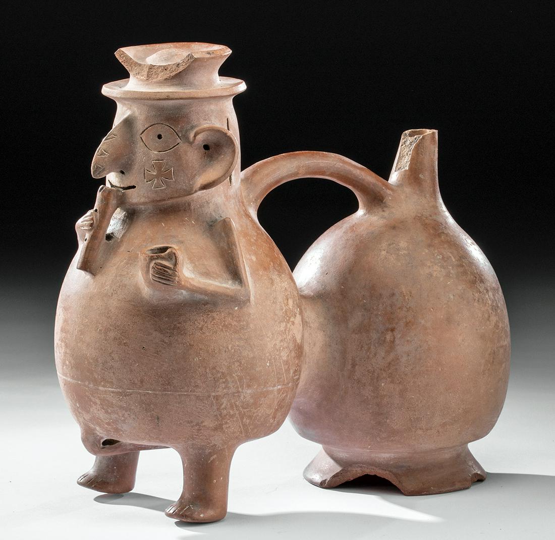Exhibited Vicus Redware Figural Vessel - May 07, 2020 | Artemis Gallery ...