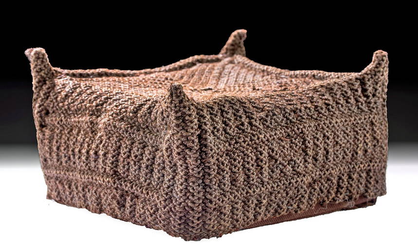 Tiahuanaco Camelid Fiber Four Corner Hat - May 21, 2020 | Artemis ...