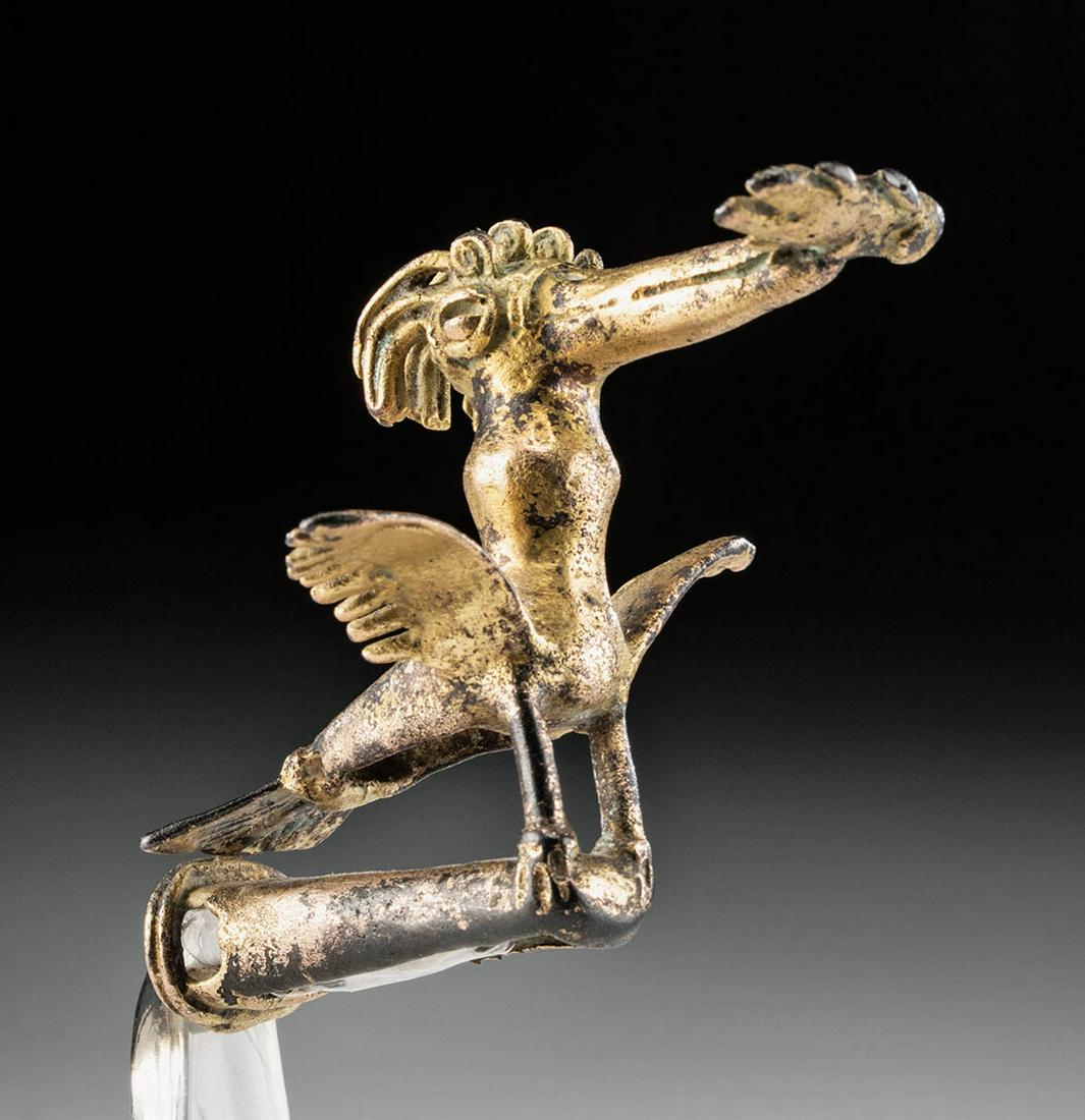 Sinu Gilt Tumbaga Bird Staff Finial - 32.4 g - Jun 04, 2020 | Artemis ...