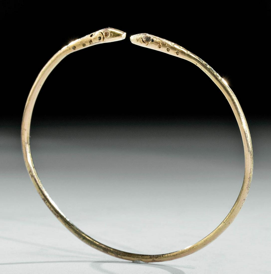 Egyptian Ptolemaic Electrum Bracelet Serpents, Barakat - Jun 04, 2020 ...