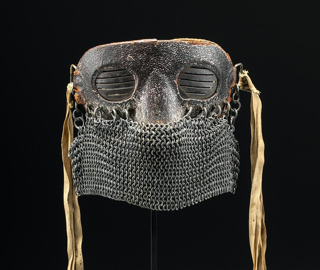 Rare WWI Leather, Chain Mail Tank Crew Splatter Mask - Jun 04, 2020 ...