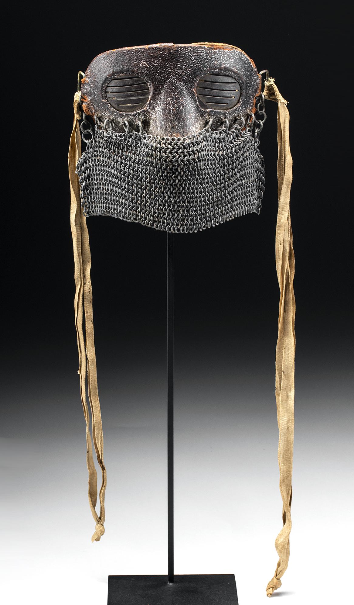 Rare WWI Leather, Chain Mail Tank Crew Splatter Mask - Jun 04, 2020 ...
