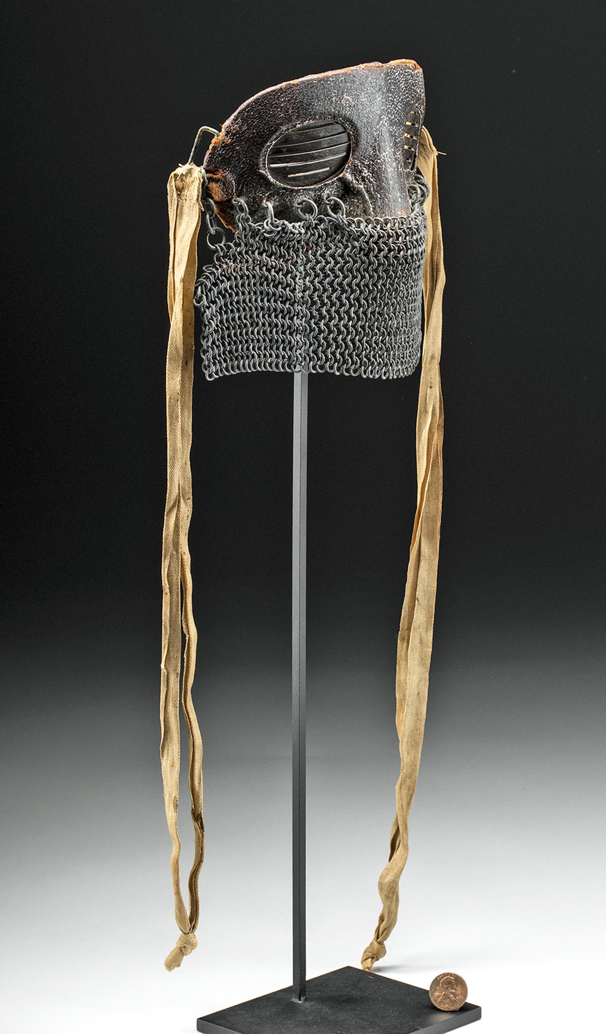 Rare WWI Leather, Chain Mail Tank Crew Splatter Mask - Jun 04, 2020 ...