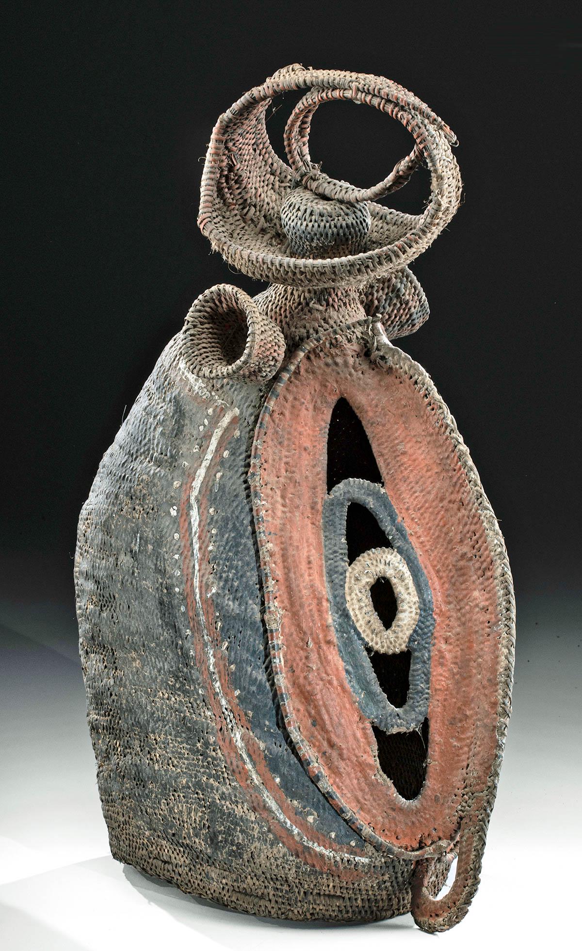 Early 20th C.Papua New Guinea Polychrome Fiber Yam Mask - Jul 01, 2020 ...