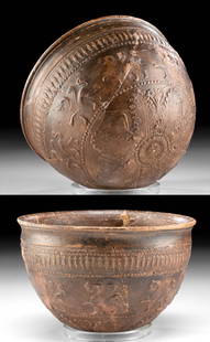 Aphrodite Gallery Megarian Decorated Pottery Bowl