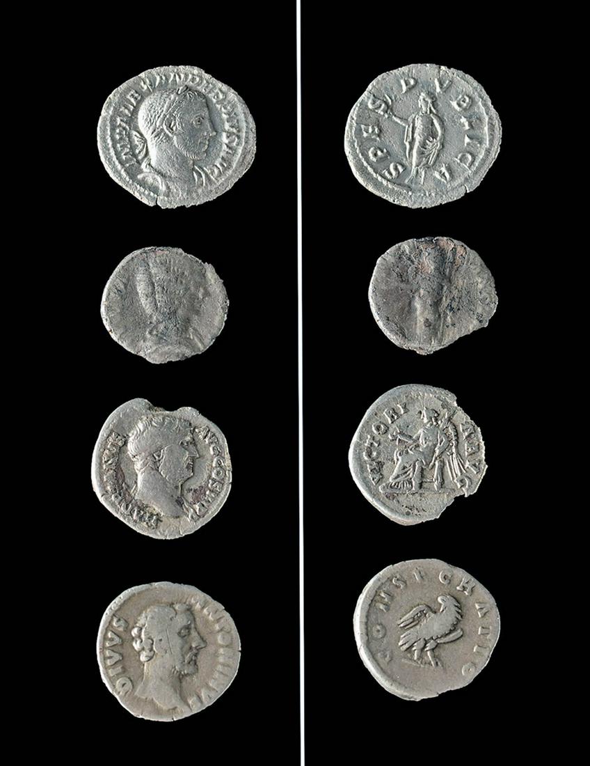 Lot Of 4 Roman Imperial Silver Denarii