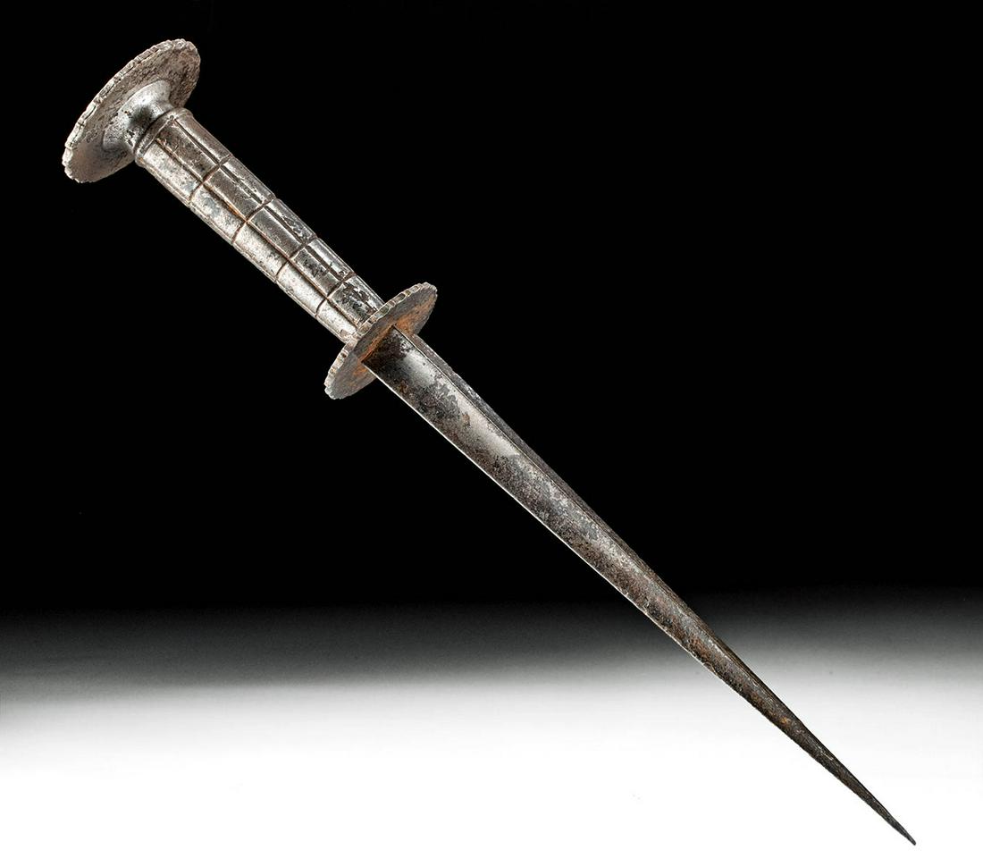17th C. Italian Steel Stiletto Dagger - Sep 24, 2020 | Artemis Gallery ...
