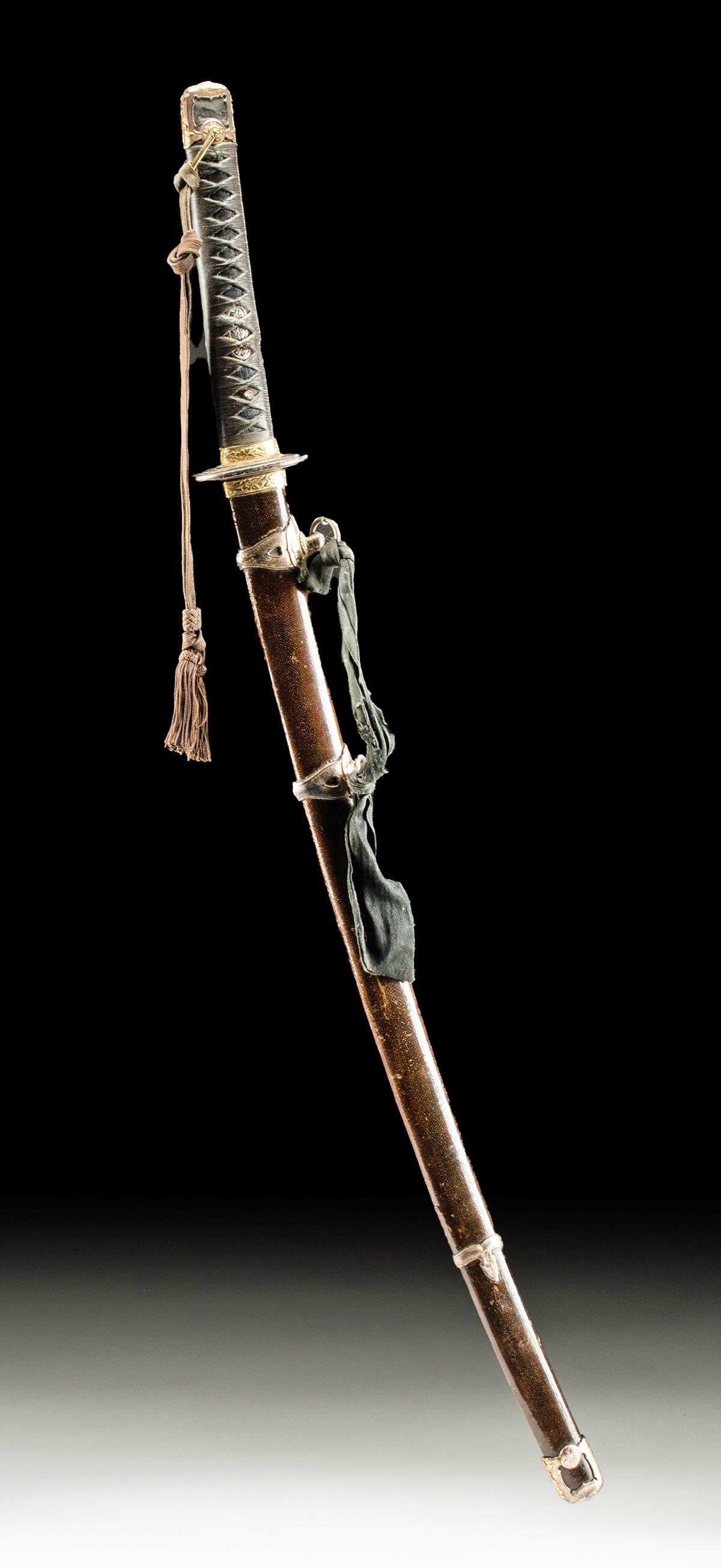 Japanese WWII Kai-Gunto Naval Officer Showato Sword - Sep 24, 2020 ...