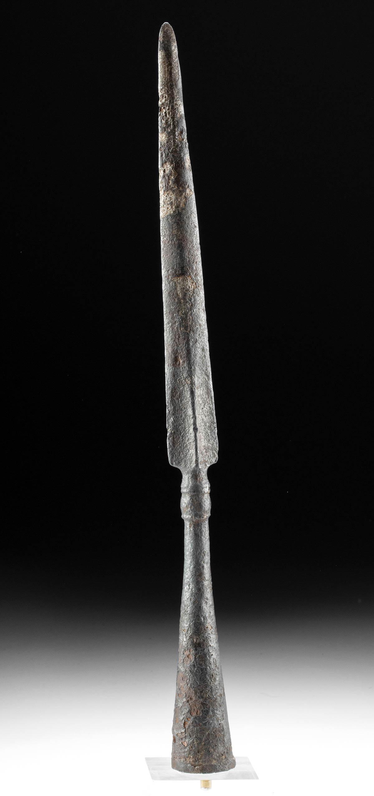 18th C. American Iron Naval Pike Head