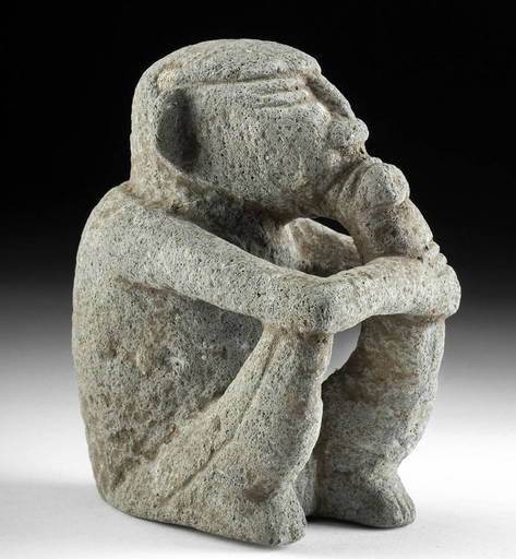 Costa Rican Stone Smoker / Sukia Figure