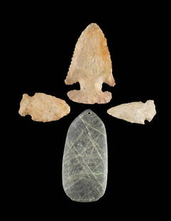 Prehistoric Native American Lanceolate Projectile Point