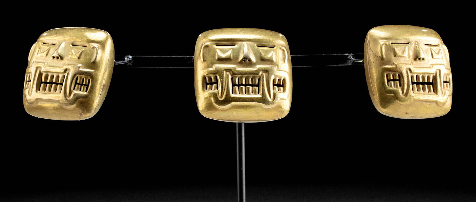 Superb Chavin Gold Royalty Maskette Appliques (3) - Feb 18, 2021 ...