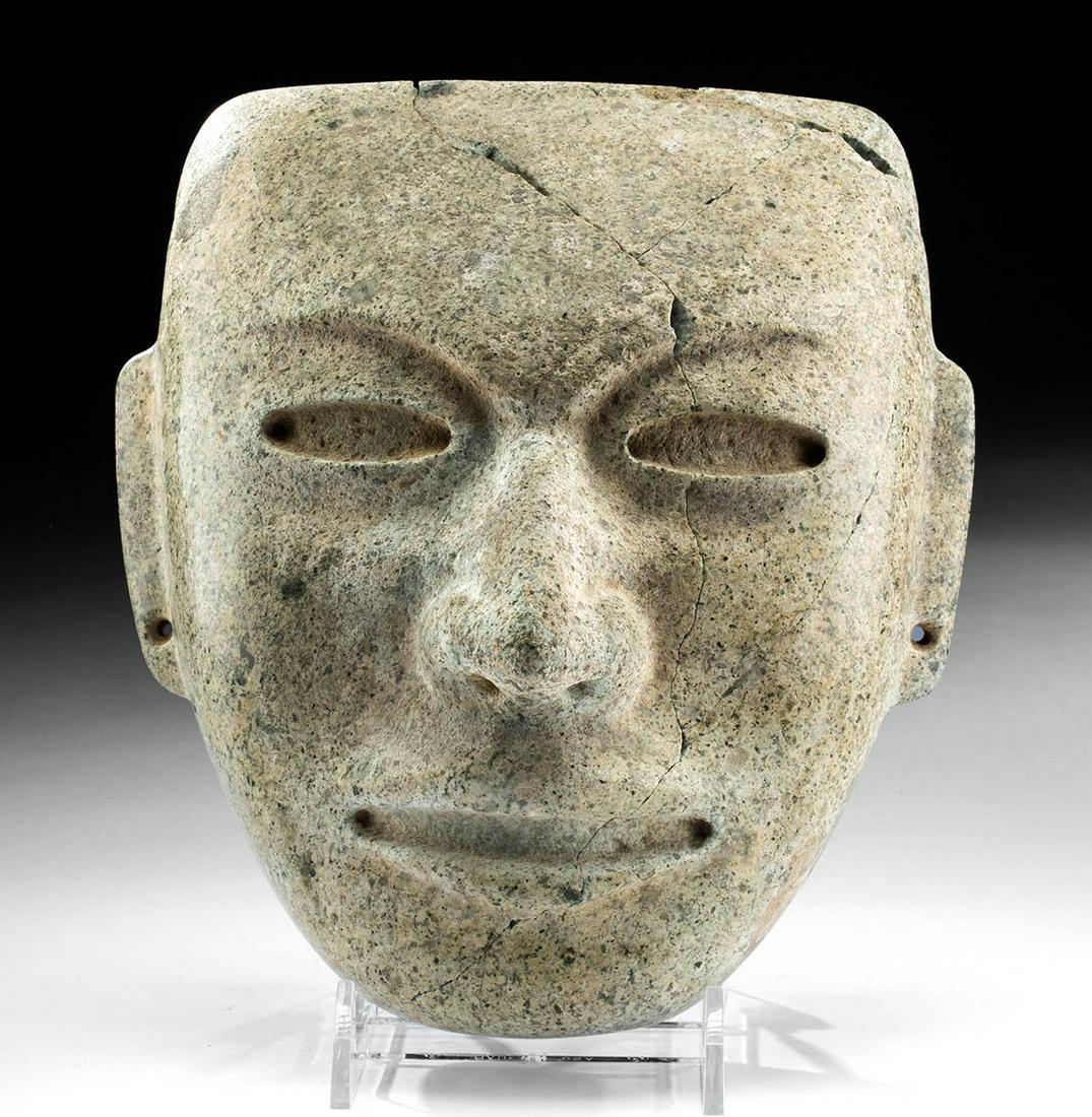 Striking Teotihuacan Stone Mask - Mar 04, 2021 | Artemis Gallery in CO