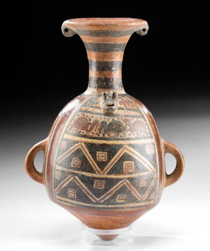 Inca Pottery Aryballos / Urpu