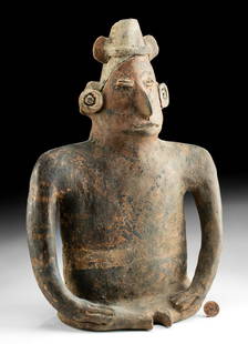 Colima Pihuamo Pottery Seated Figure