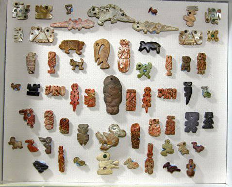 A Collection Of 60 Ancient Peruvian Amulets