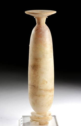 Rare / Tall Greek Archaic Footed Alabastron