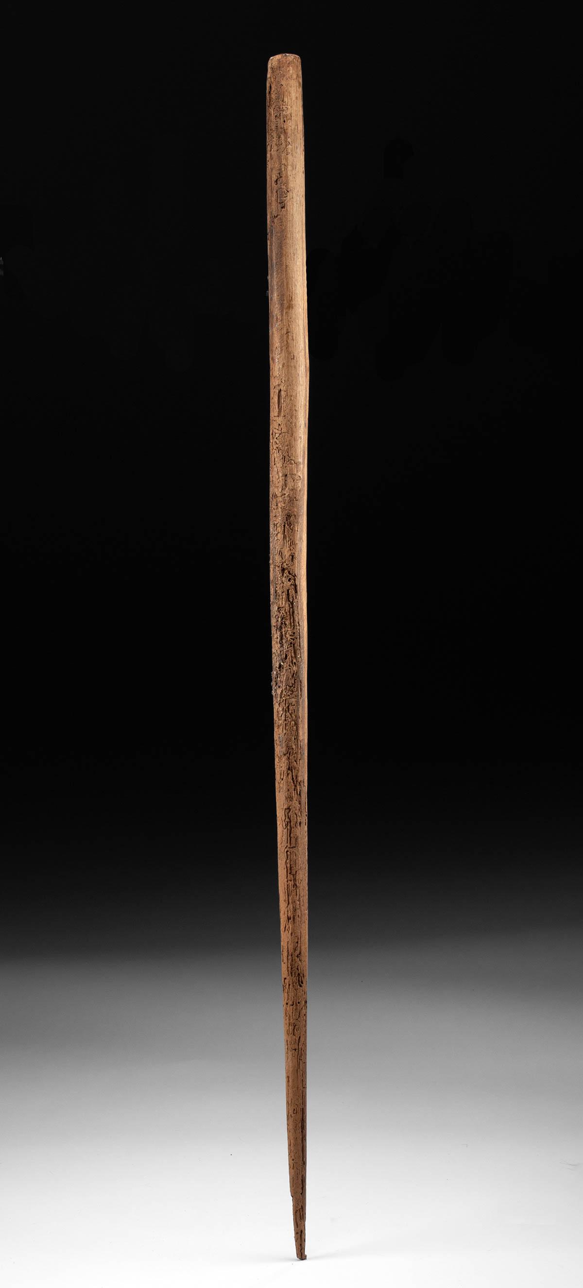 Rare 19th C. Hawaiian Kauila Wood Spear